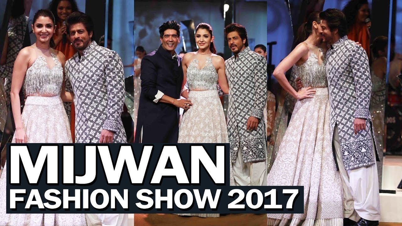 Shahrukh Khan & Anushka Sharma Ramp Walk for Mijwan Fashion Show 2017 ...