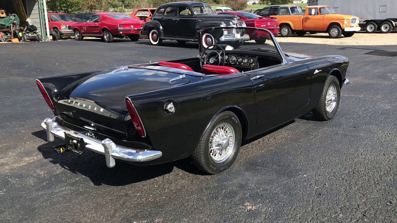 1963 SUNBEAM ALPINE CONVERTIBLE FOR SALE - YouTube