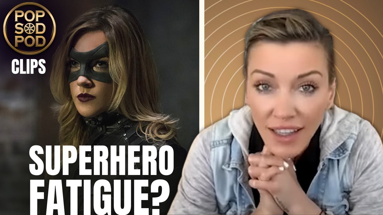 Katie Cassidy On Superhero Genre Popcorn And Soda Clips Youtube