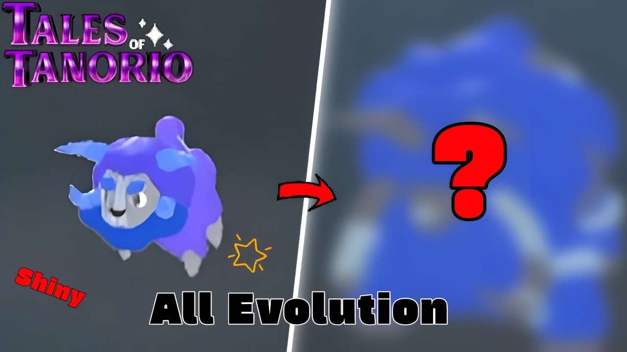 All Shiny Manxo Evolution 【Tales Of Tanorio】 - YouTube