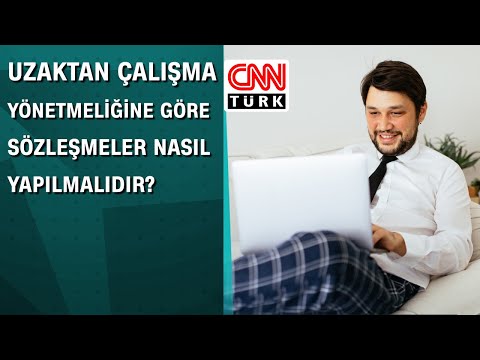 Uzaktan çalışma yönetmeliğine göre sözleşmeler nasıl yapılmalıdır?