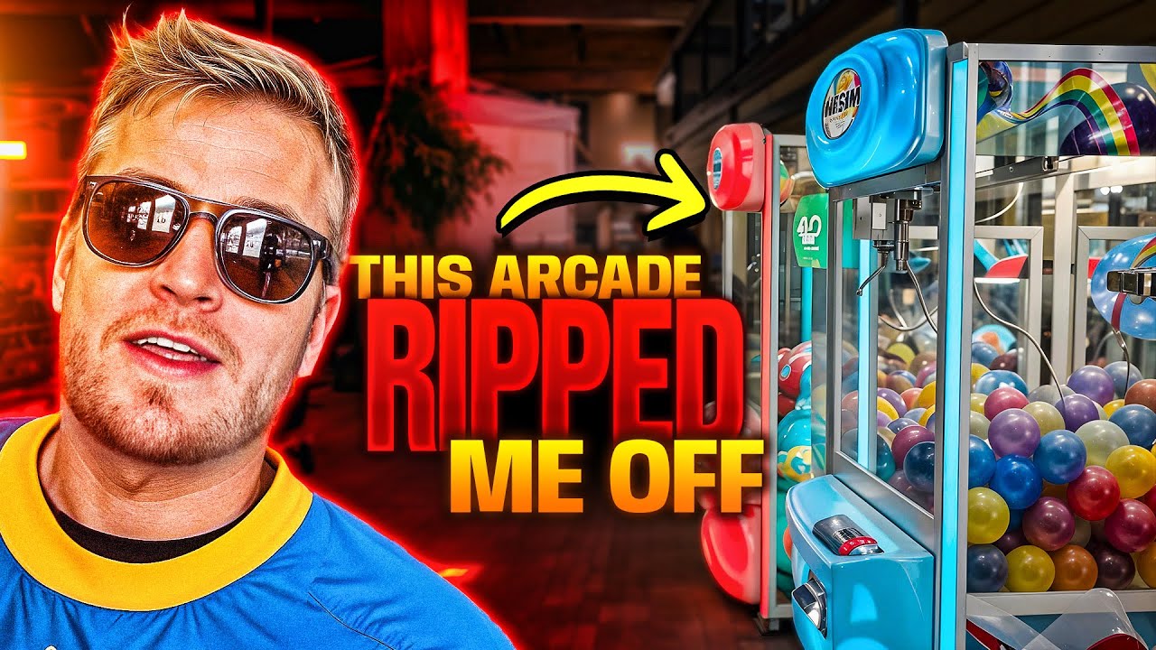 This arcade ripped me OFF!! 😡 - YouTube
