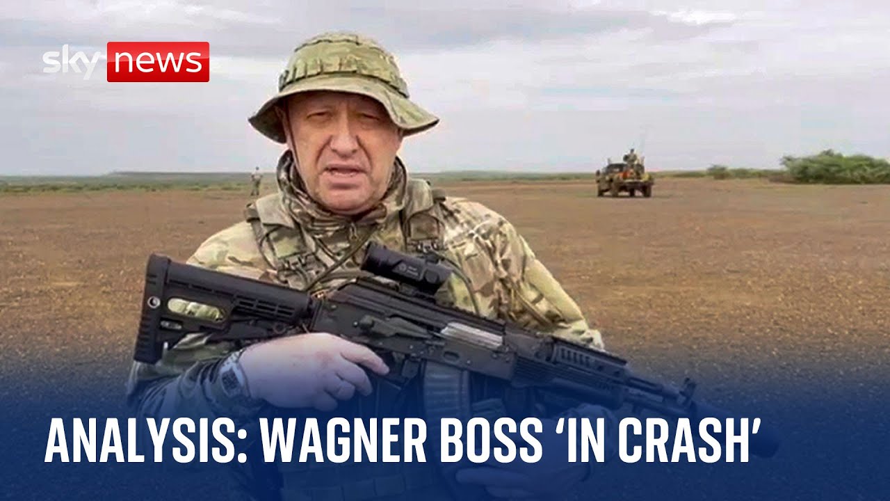 Analysis: Wagner boss Prigozhin 'on jet that crashed' - YouTube