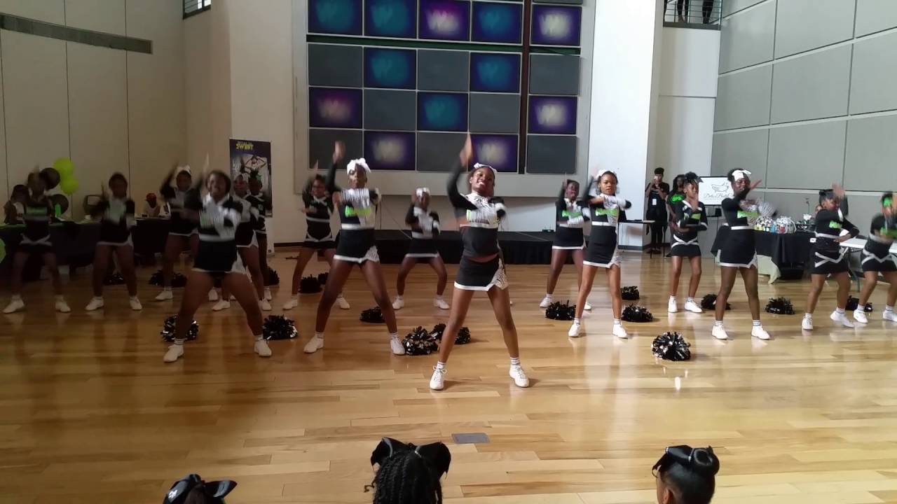 Madd Cheer Jr/Youth Squads Black Expo Fair Park Performance - YouTube