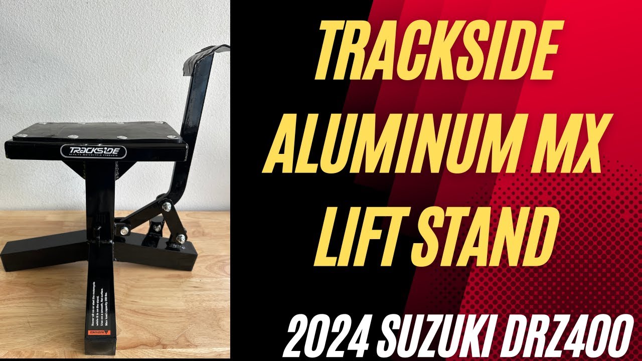 Trackside Aluminum Mx Lift Stand For Easy Maintenance - YouTube