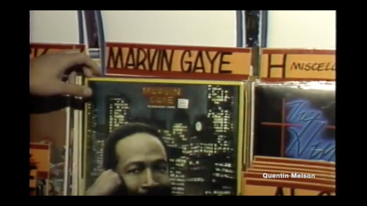 Fans React to the Death of Marvin Gaye at Peaches Records in Miami, Fla ...