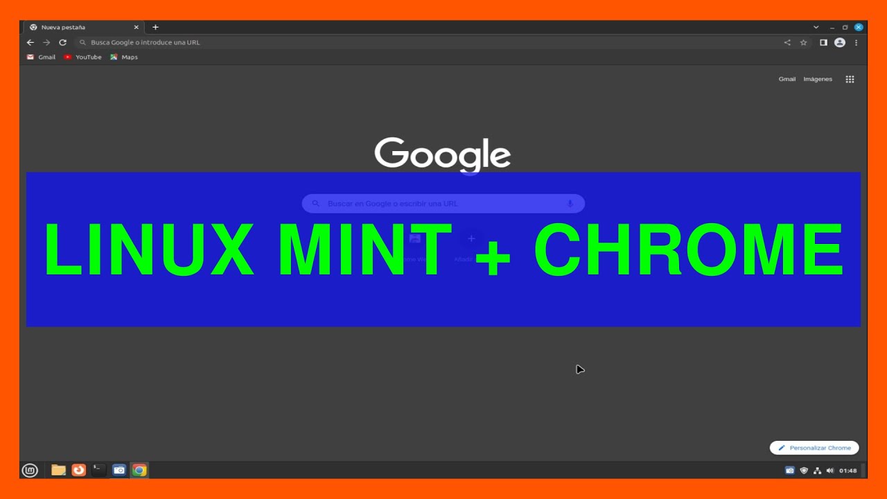 Instalación del navegador web Chrome en Linux Mint - YouTube