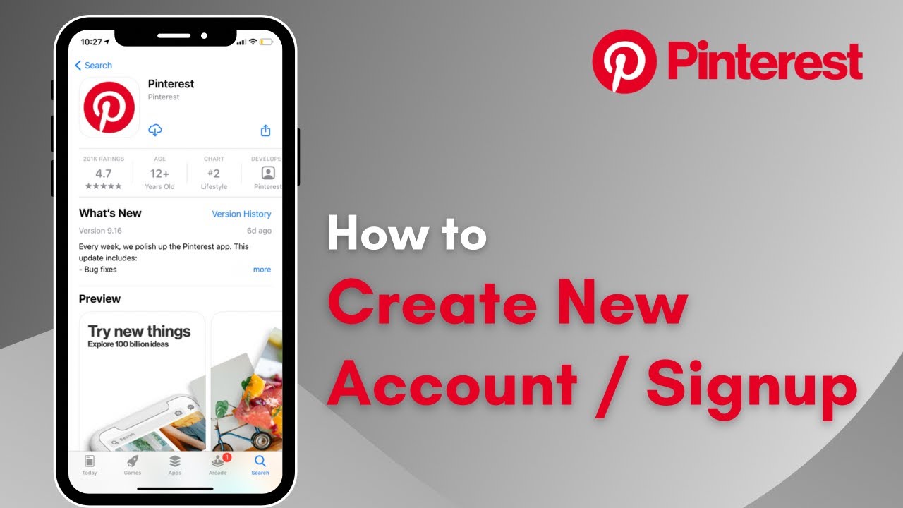 Create Pinterest Account | How to Make New Pinterest Account | 2021 ...
