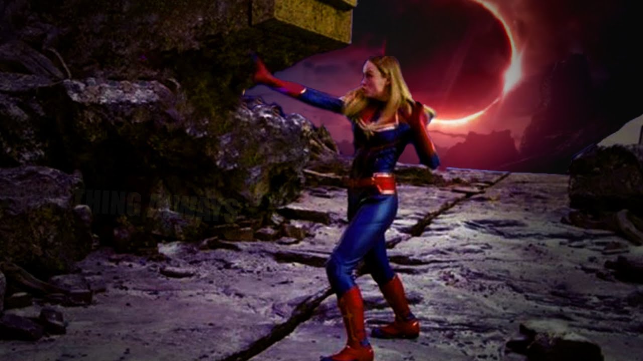 OFFICIAL AVENGERS ENDGAME CAPTAIN MARVEL DELETED SCENE on VORMIR ...