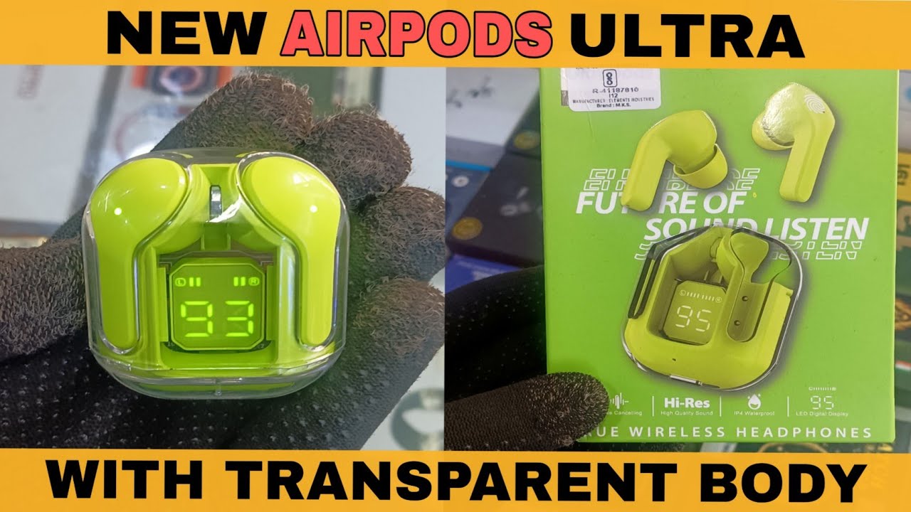 All New Budget Friendly Luxury Ultra Airpods || Best Airpods Under 600 ...