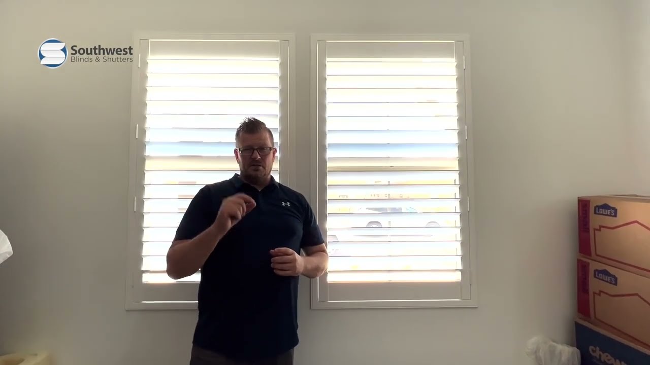 Even Spacing On Shutters - YouTube