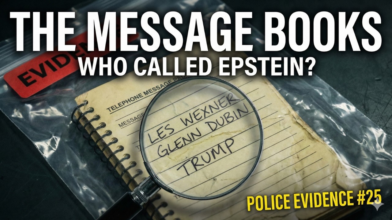 Shocking New Details from Epstein’s Message Books - YouTube