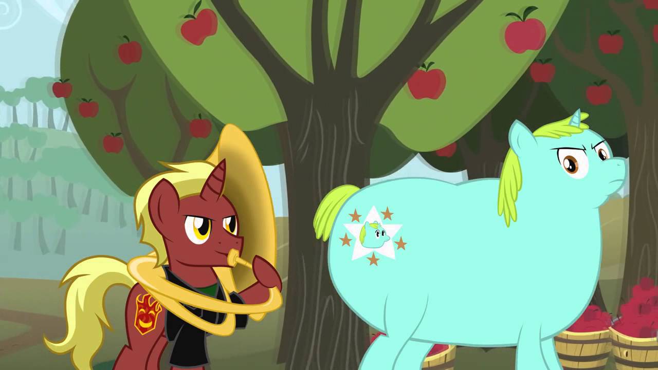 Firebrand Follows the Fat Pony Around While Playing the Tuba - YouTube