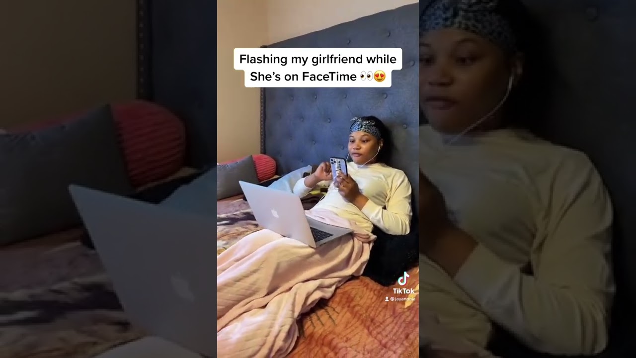 Flashing my girlfriend while she’s on FaceTime 😂 #shorts - YouTube