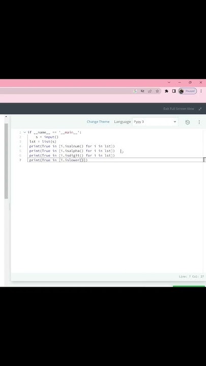 String Validator String Hackerrank Python Programming Viralvideo Python Hackerrank