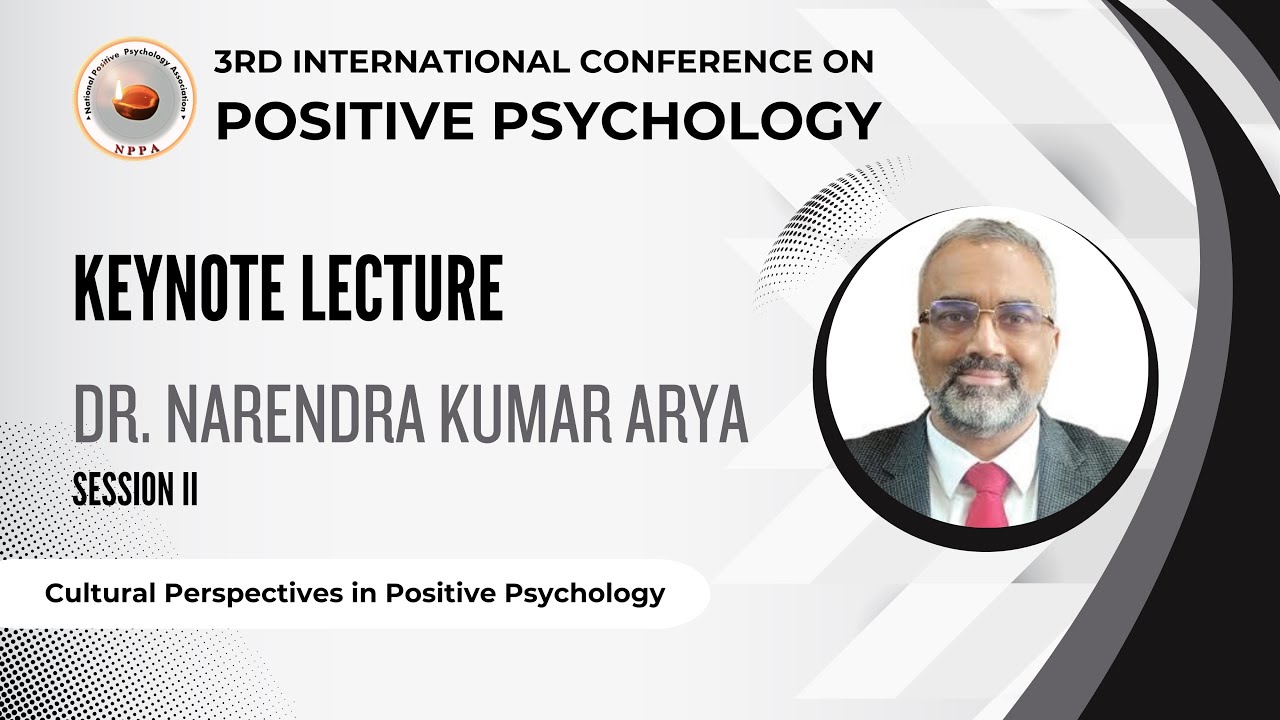 Keynote Address - Part II | Dr. Narendra Kumar Arya | NPPA 2025 - YouTube