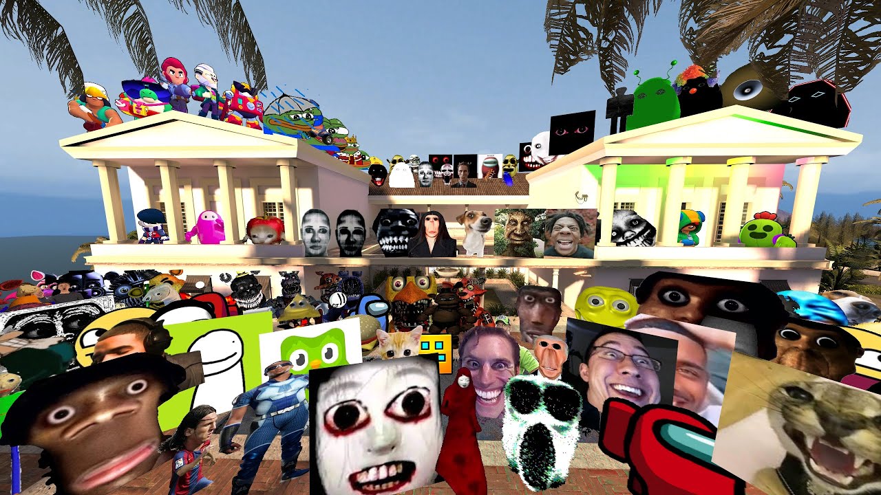 Too Much Nextbots !! (Part 36) - YouTube