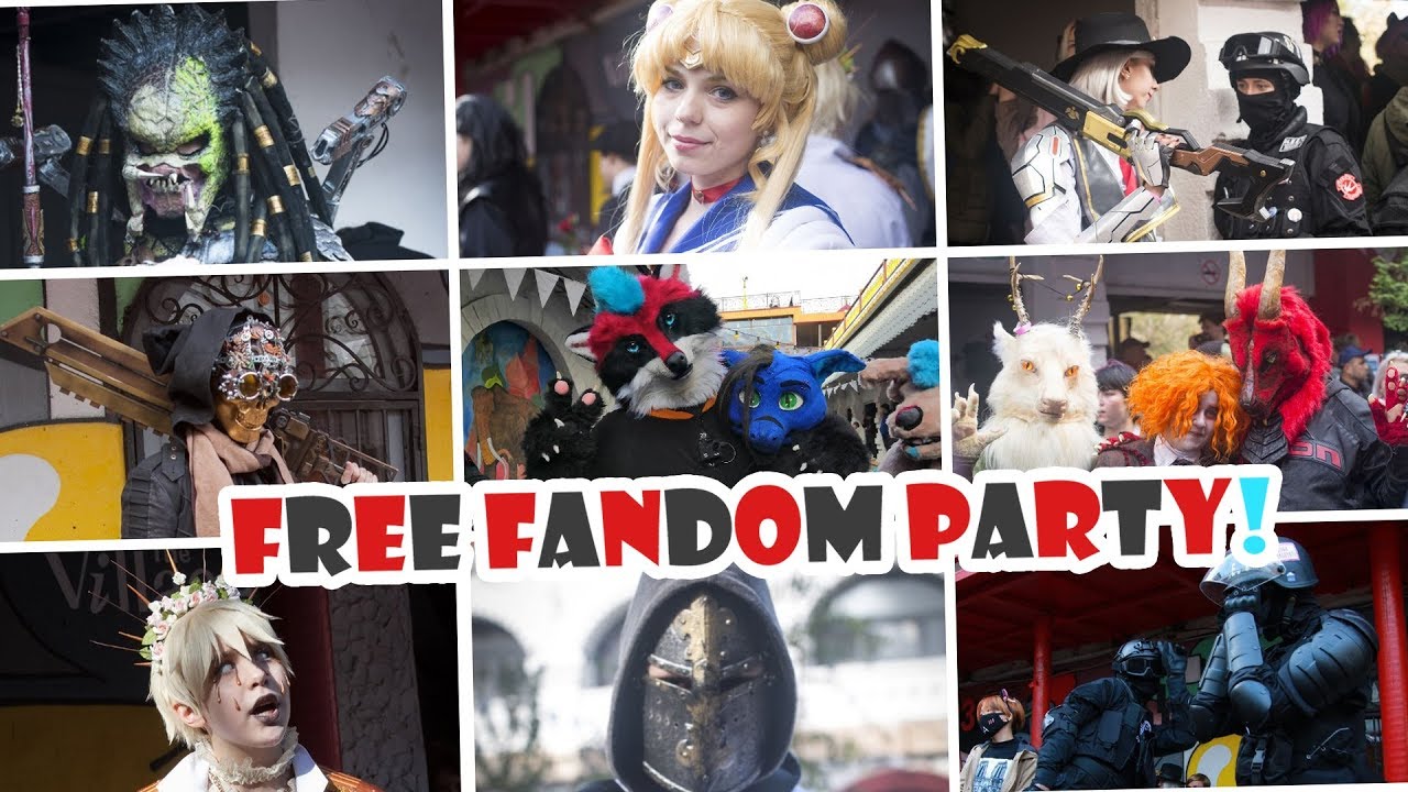 Гик-Ярмарка Free Fandom Party 22.09.2019! - YouTube
