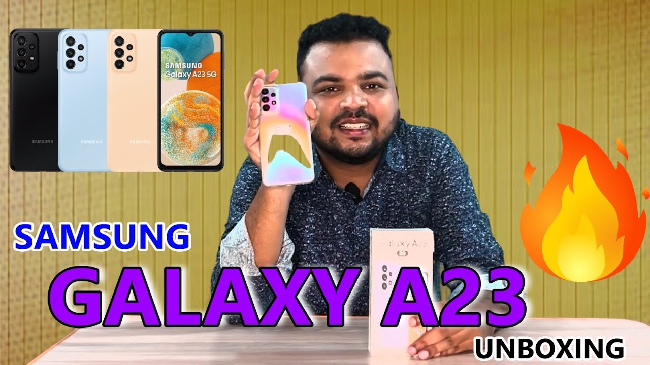 Samsung A23 5G Silver Unboxing, First Look & Review | Samsung Galaxy ...
