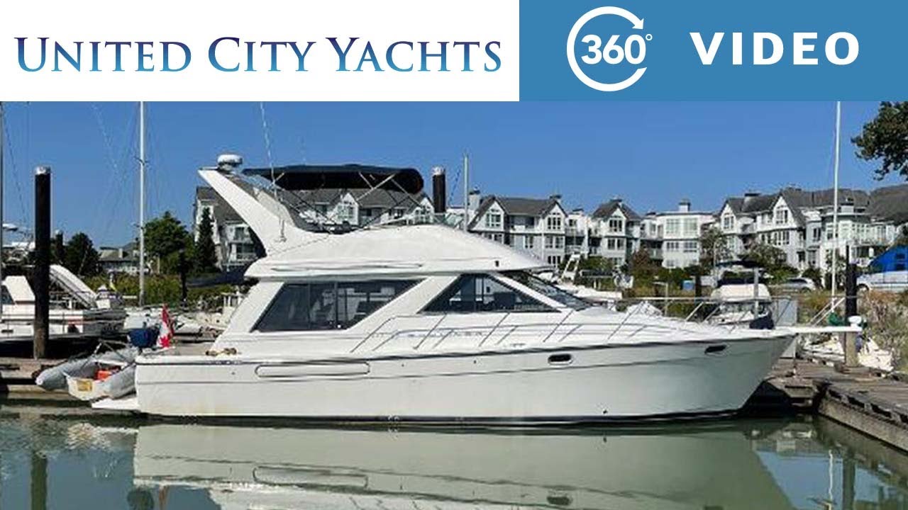 39' Bayliner 39 Command Bridge 2001 - YouTube