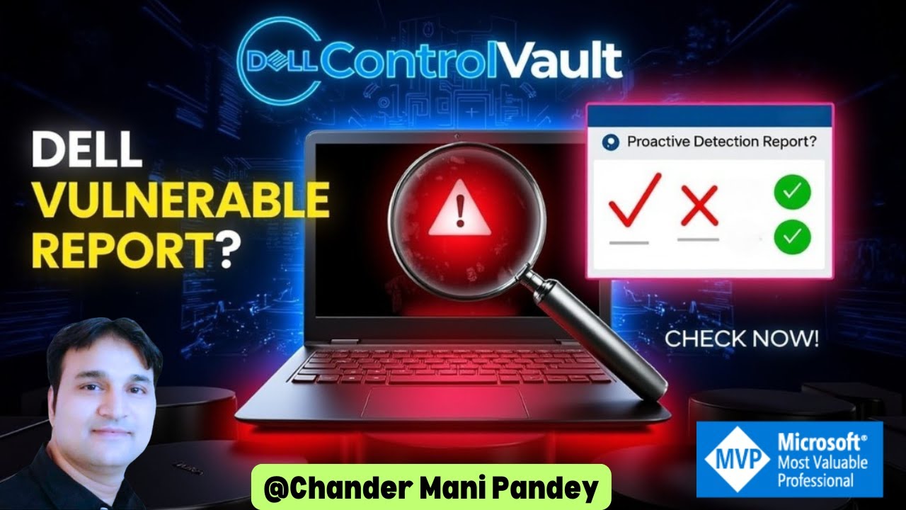 Dell ControlVault Vulnerability Fix | Detect Non-Compliant Devices with ...