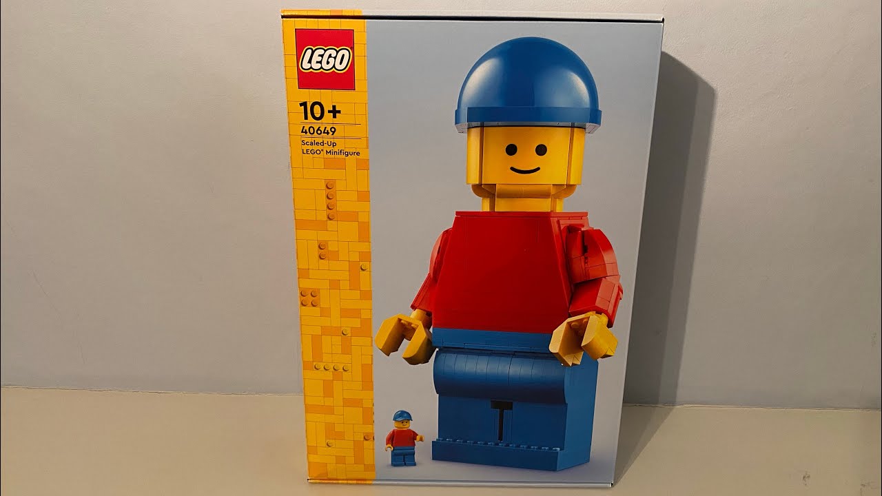 Lego Up-Scaled Minifigure Set Review. - YouTube
