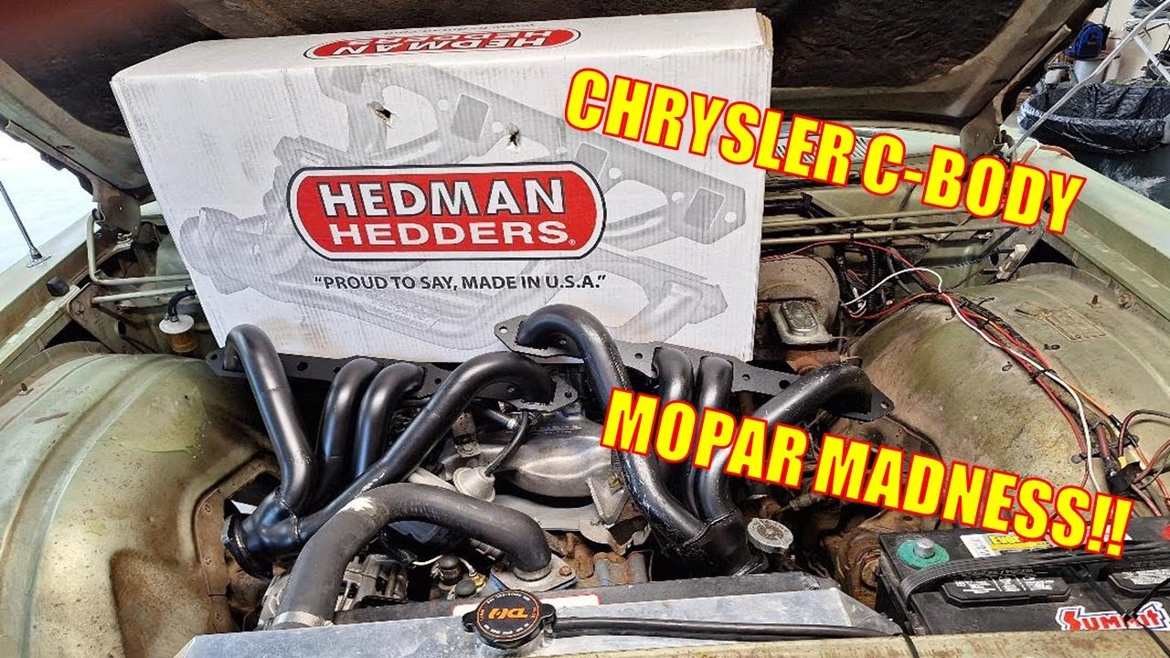 Mopar C Body Header Madness! (Part 1) - YouTube