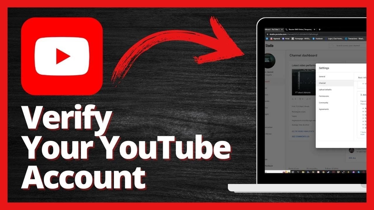 How to Verify Your YouTube Account WITHOUT Phone Number Tutorial 2023 ...