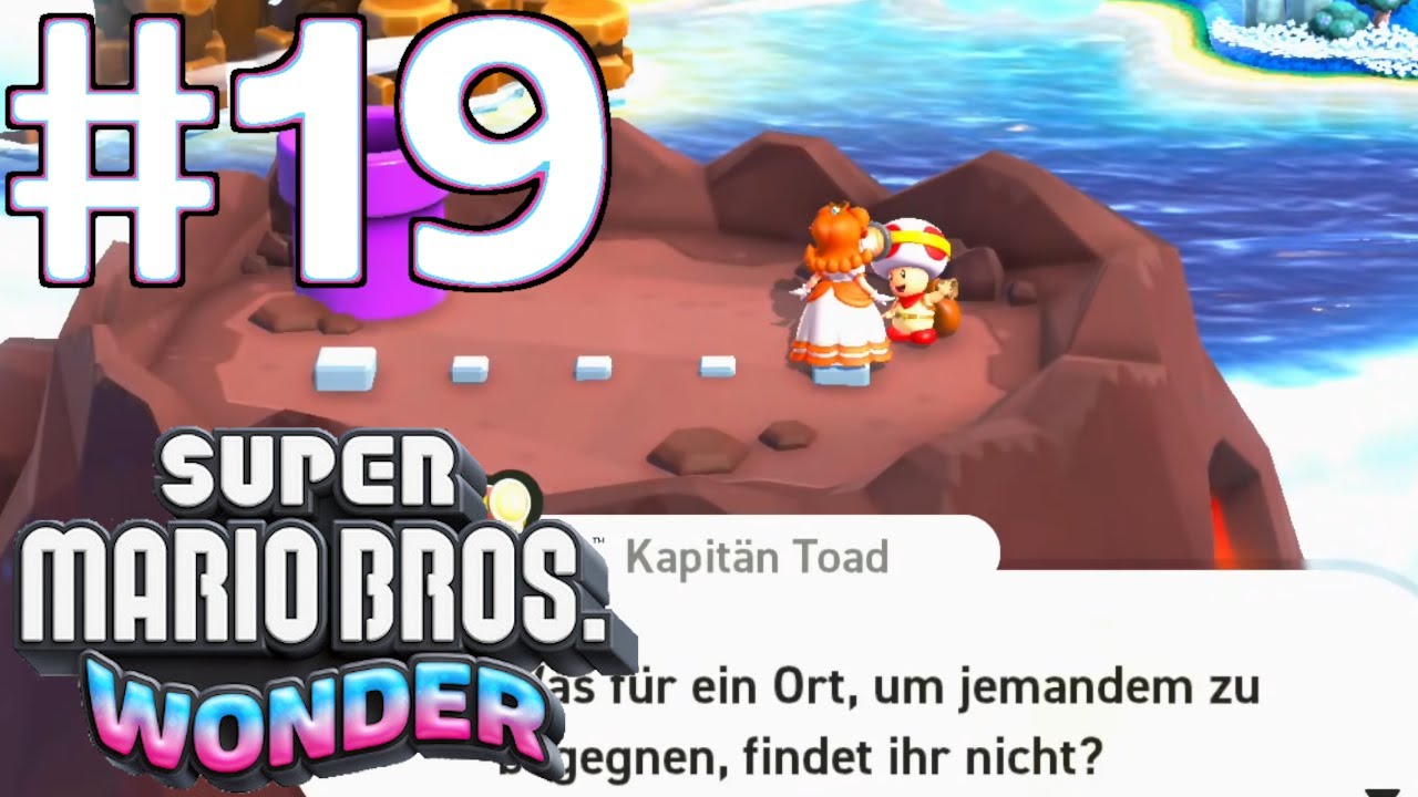 Super Mario Bros WONDER #19 : CAPTAIN TOAD - W1 ULTRA SECRET - YouTube