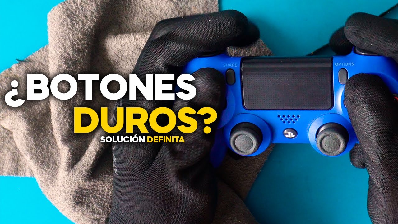 🔧 Botones Duros en tu Mando de PlayStation 🎮 ¡SOLUCIÓN FÁCIL Y RÁPIDA ...