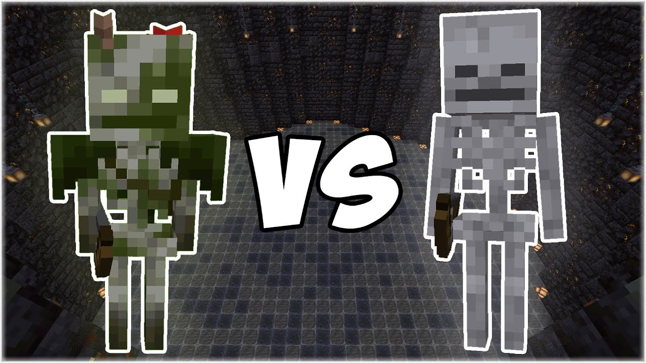 Bogged vs Skeleton - Minecraft Mob Battle - YouTube