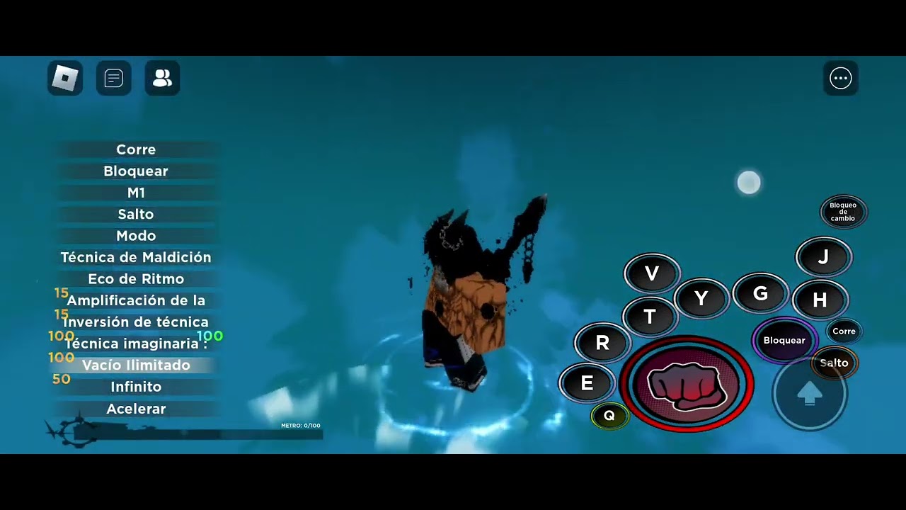 Viendo los graficos de gojo en heaven stand: rework - YouTube