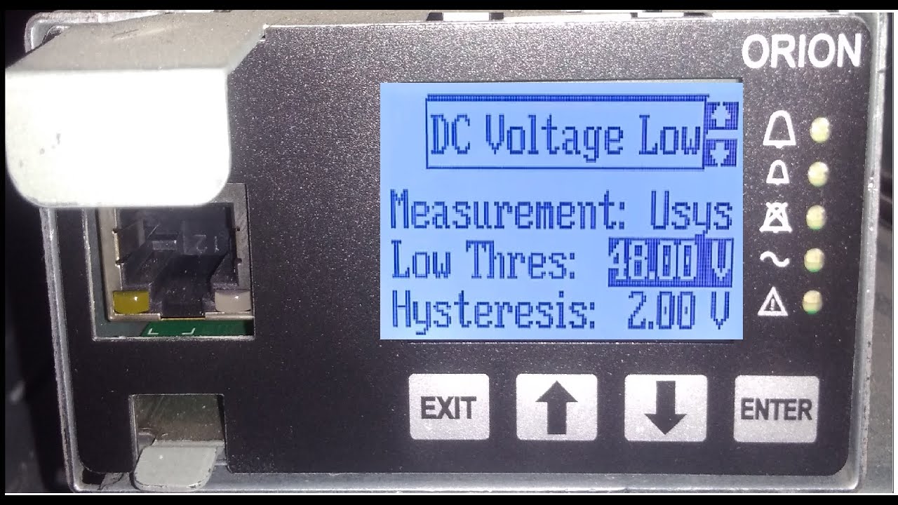 DC Low Voltage Alarm Setting In Delta SMPS | DELTA SMPS | DC Low ...