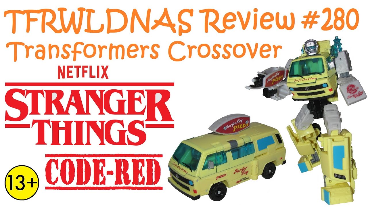 Transformers Review #280 Netflix Stranger Things Crossover Code-Red ...