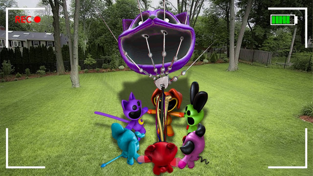 Smiling Critters... The Prototype CATNAP Head ! - YouTube