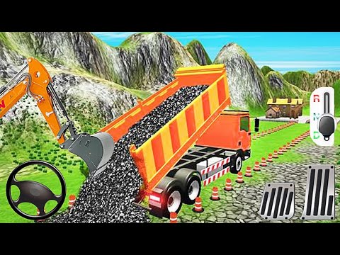 Highway Construction Game - Construction (Truck Builder) Road Simulator - New Best App Gameplay