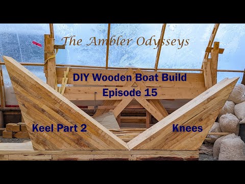 Boat Build Keel - Knees - Ep 15 - Building A Wooden Troller Yacht - YouTube