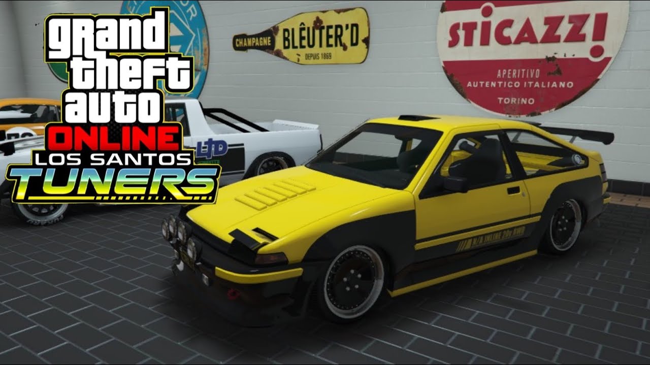 GTA Online : Karin Futo GTX Autoshop Custom Garage Options LS Tuners ...