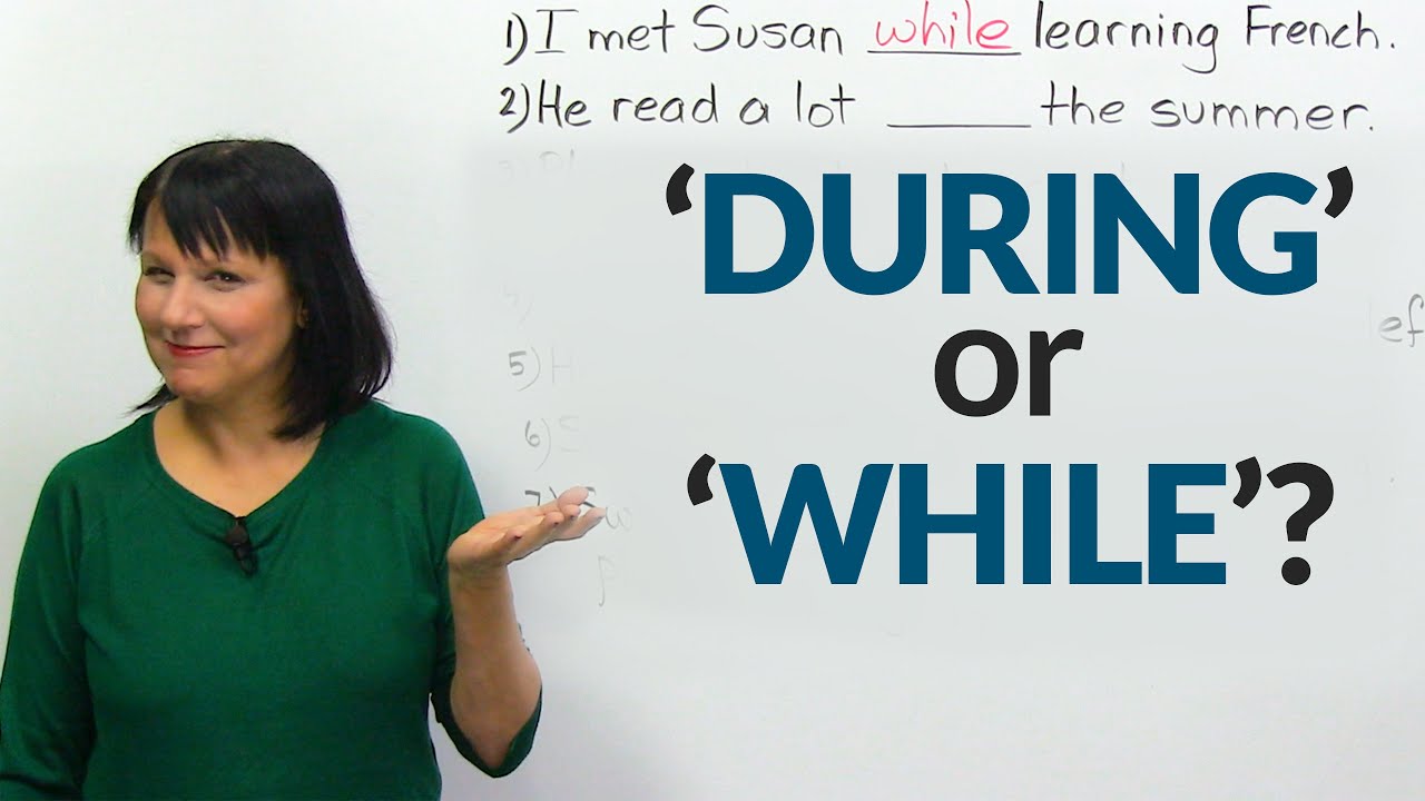 DURING or WHILE? - YouTube
