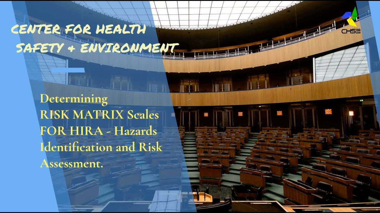 Determining risk matrix scales for HIRA. - YouTube