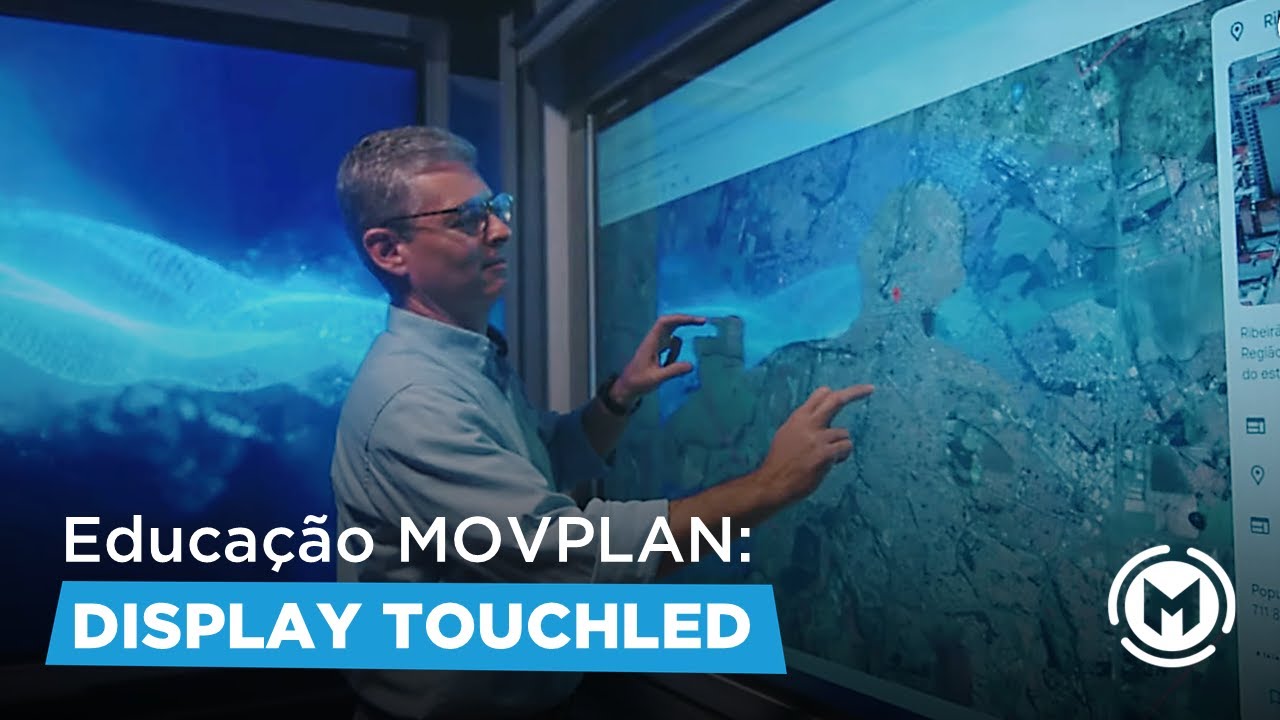 DISPLAY TOUCH LED MOVPLAN - YouTube