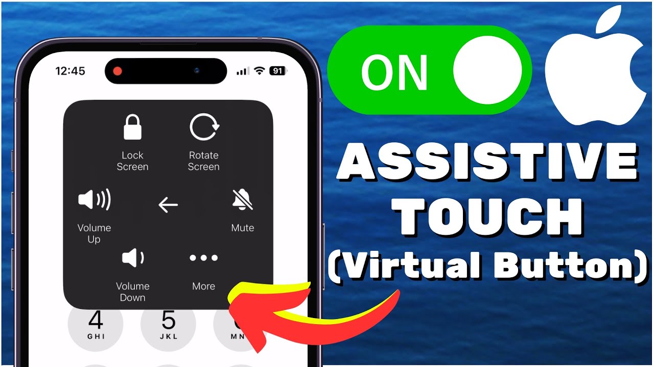 iPhone - How to Turn On Assistive Touch On-Screen Button (2025) - YouTube