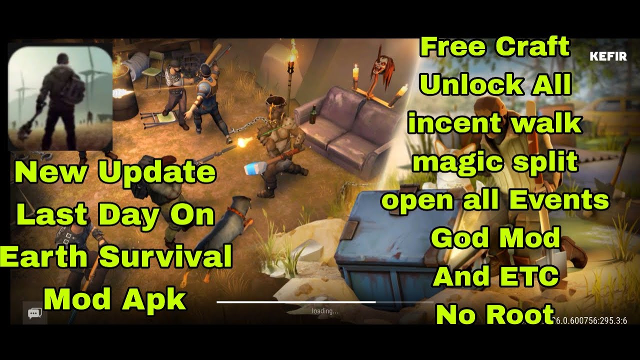New Update Last Day On Earth Survival Mod Apk Free Craft,GOD MOD ...
