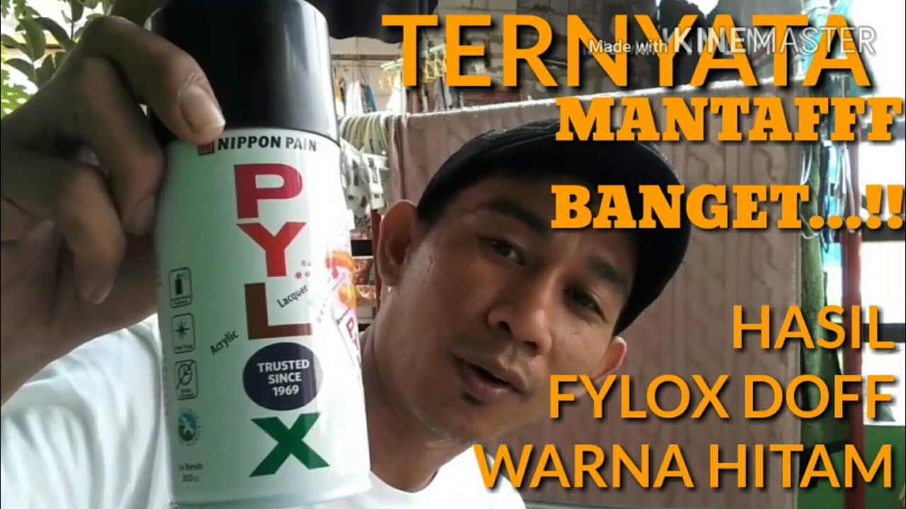 Ternyata hasil FYLOX hitam doff mantap banget...! - YouTube