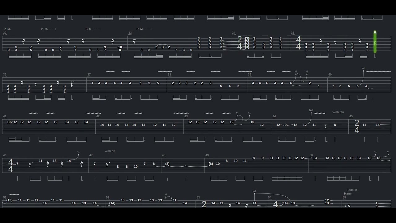 Duke Nukem Theme Tab by Megadeth + Guitar only + Guitar tab - YouTube