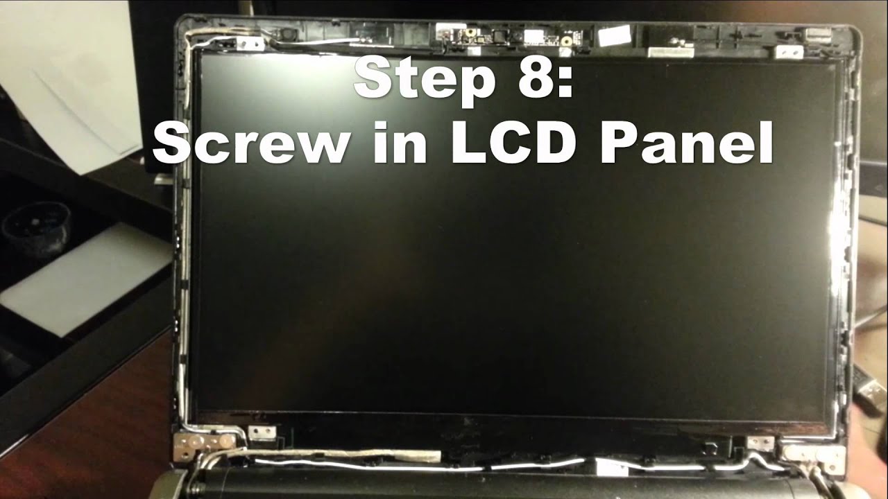 How to Replace LCD Screen Acer TimelineX 4820TG Laptop Screen ...