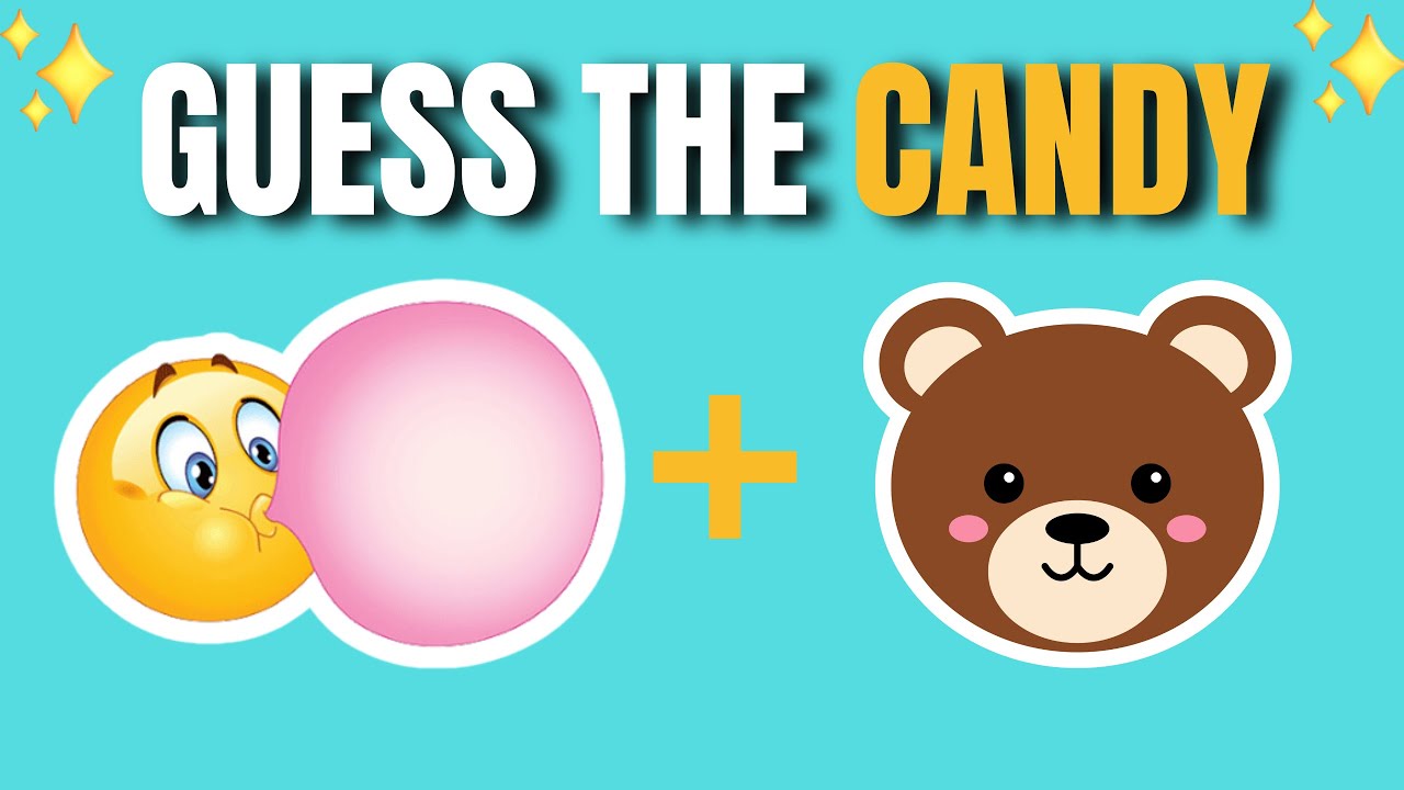 Guess The Candy By Emoji | Can You Guess The candy Challenge🍬🍭🍡 - YouTube
