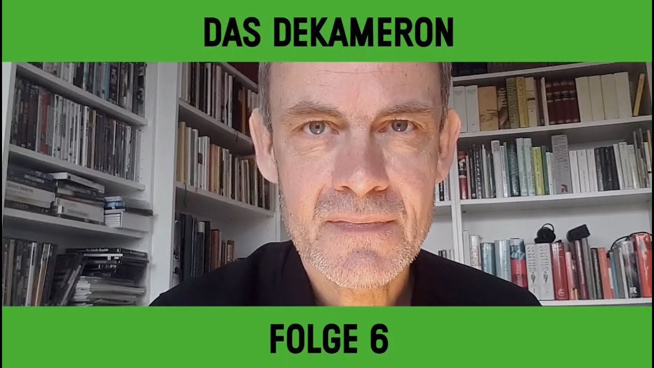 Matthias Leja liest Boccaccio - Das Dekameron Folge 6 - YouTube