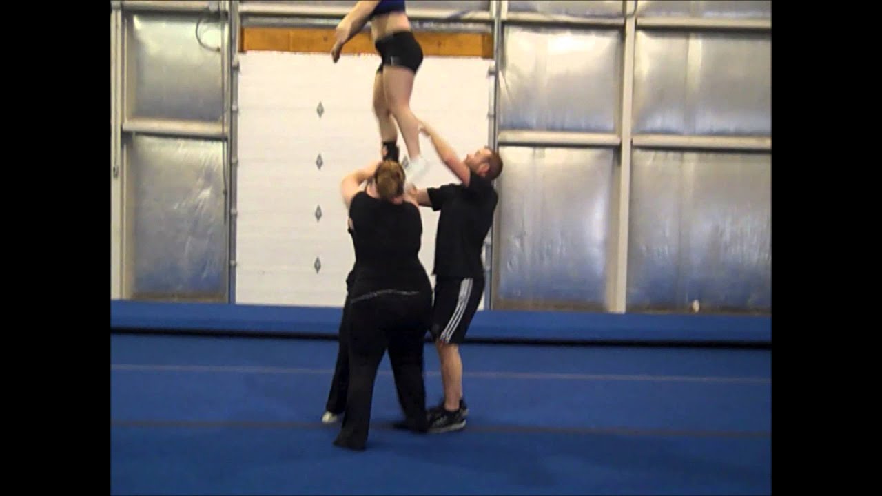 Tiffany Withrow Tech Cheer - YouTube