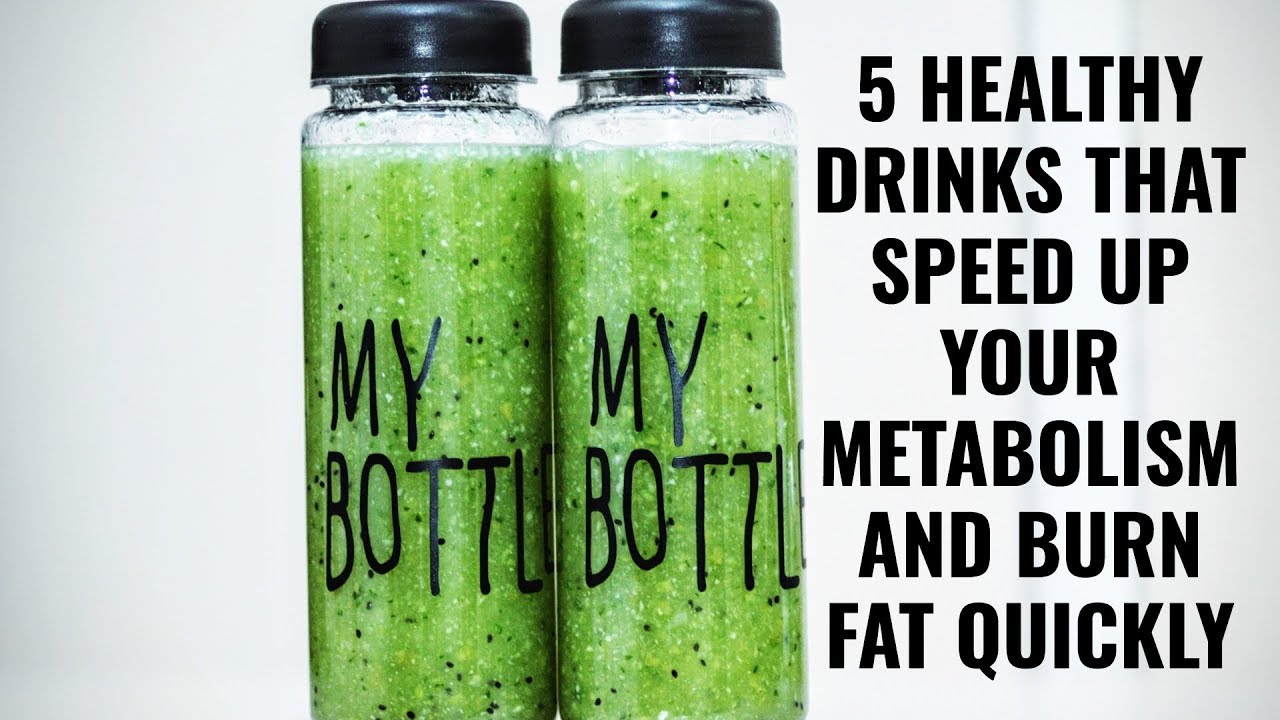 5 Healthy Drinks That Speed Up Your Metabolism And Burn Fat Quickly ...